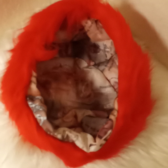 Xoxo, Carly | Accessories | Red Faux Fur Russian Toque Hat | Poshmark